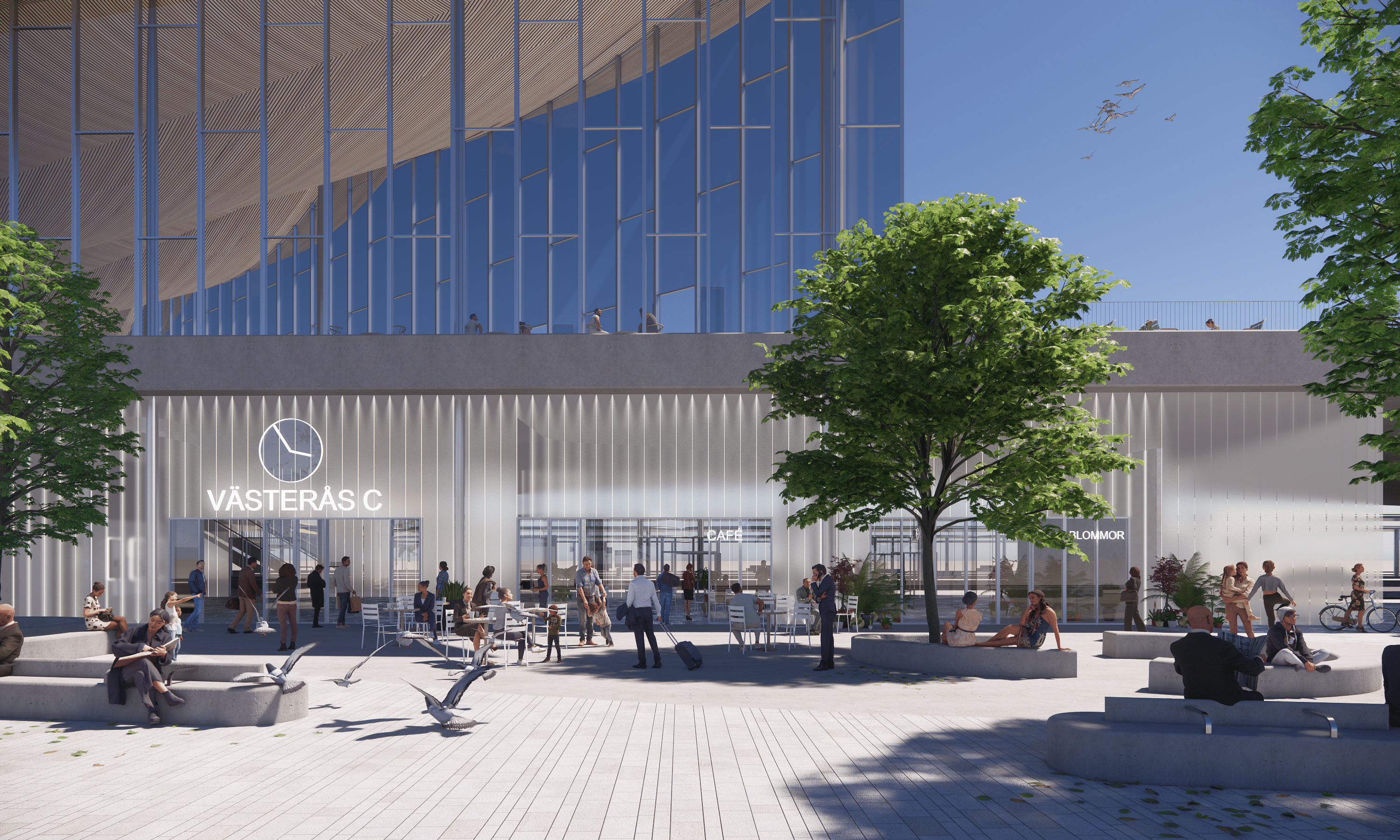 Västerås Travel Center（韦斯特罗斯交通中心）丨瑞典丨BIG案例 - 知末全球案例