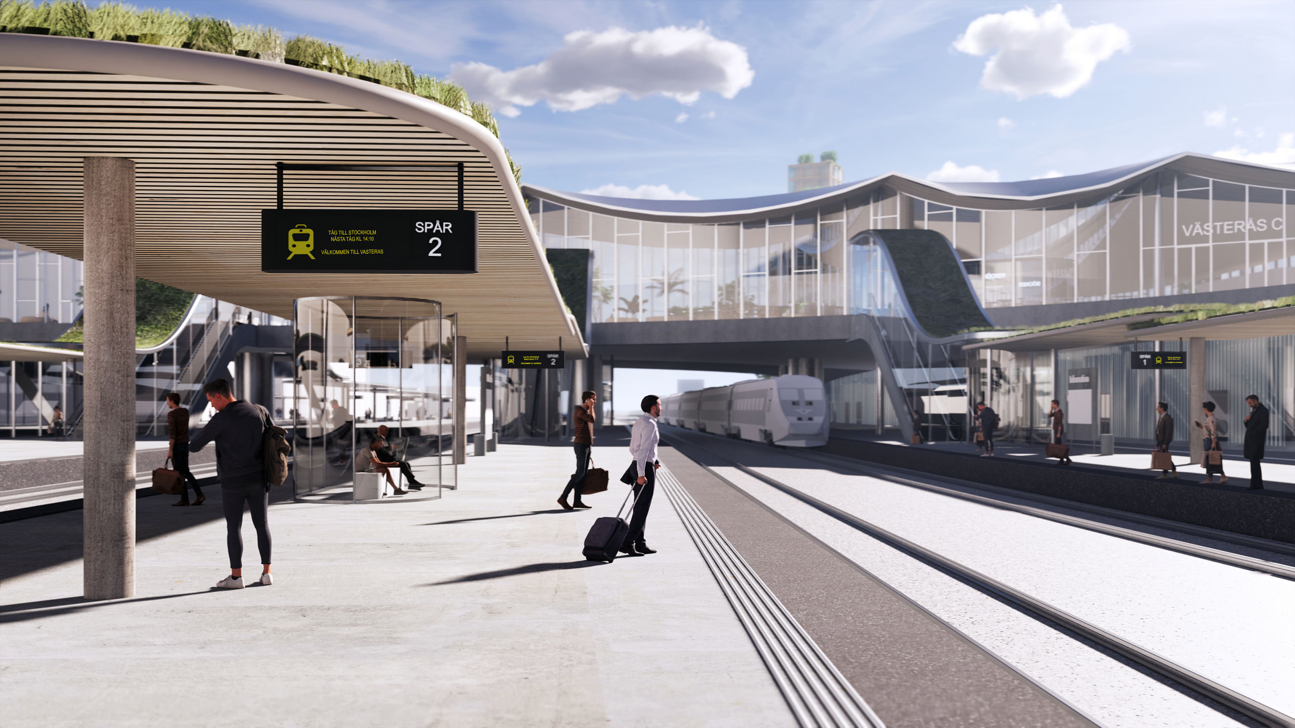 Västerås Travel Center（韦斯特罗斯交通中心）丨瑞典丨BIG案例 - 知末全球案例